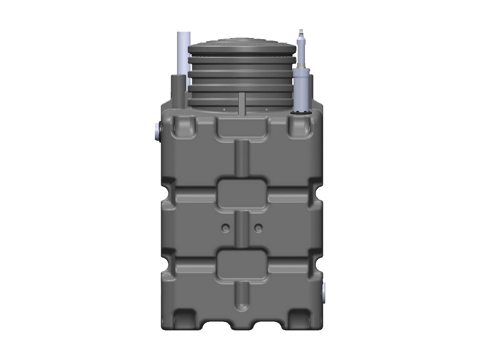 Small Wastewater Treatment Unit for 8 persons - BIOROCK S.à.r.l.